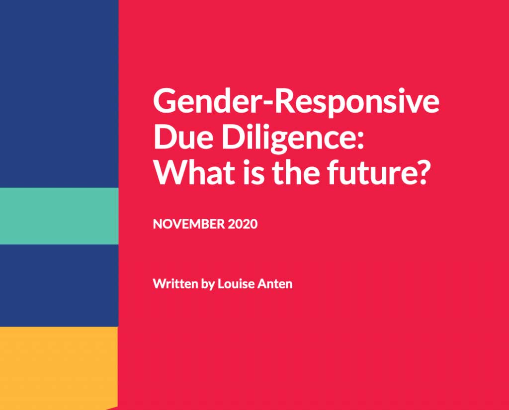 Gender Responsive Due Diligence What Is The Future Women Win